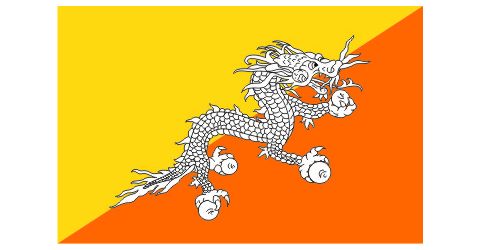 Flag of Bhutan